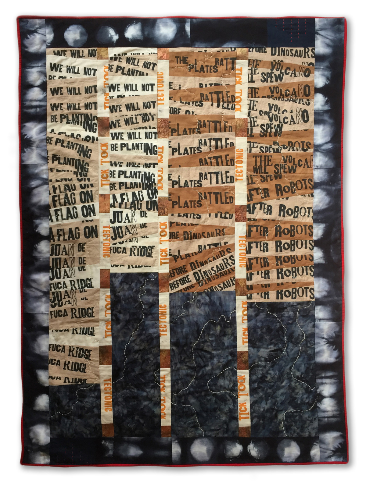 Undersea Colonies by Alisa Golden - Visions Museum of Textile Art