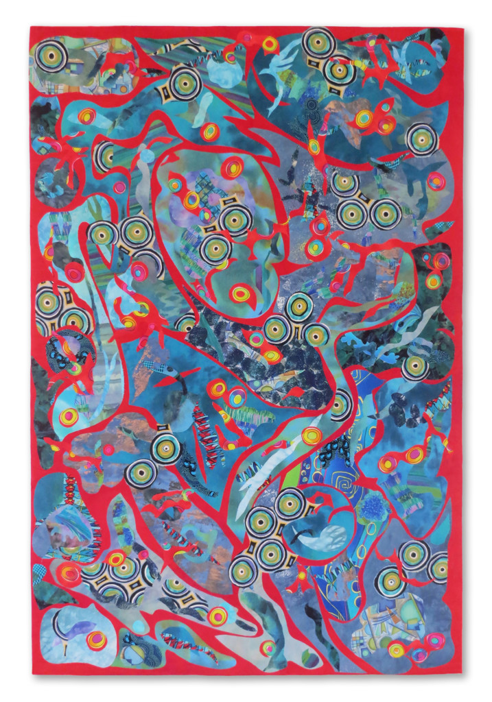 Haida Waters by Deborah Weir - Visions Museum of Textile Art