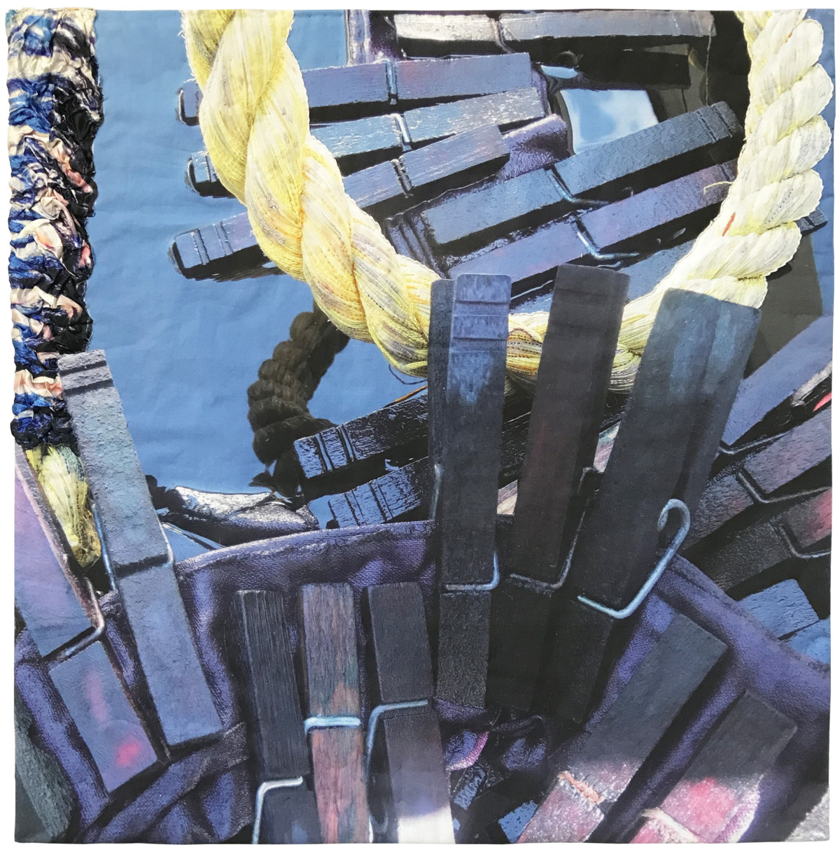 Shibori Dye Day by Deborah Weir - Visions Museum of Textile Art