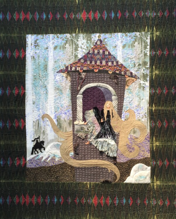 Rapunzel by Kimberly Rado - Visions Museum of Textile Art