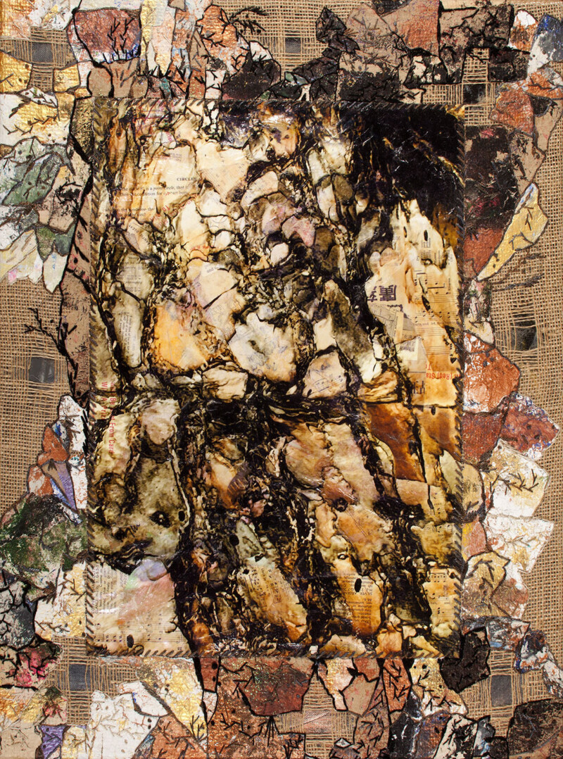 Bone Dry by Diane Reeves - Visions Museum of Textile Art